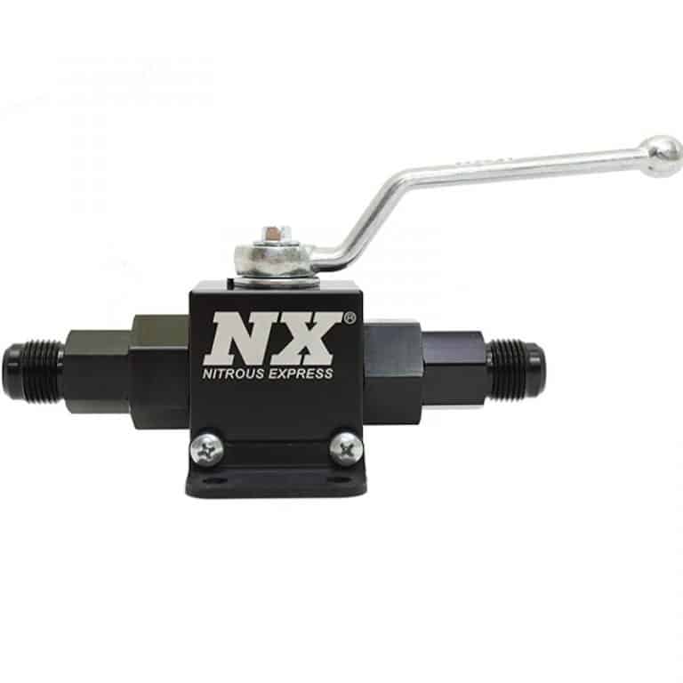 NX Lightweight Billet Aluminum Nitrous / N2O In Line Ball Valve - 1/2 ...