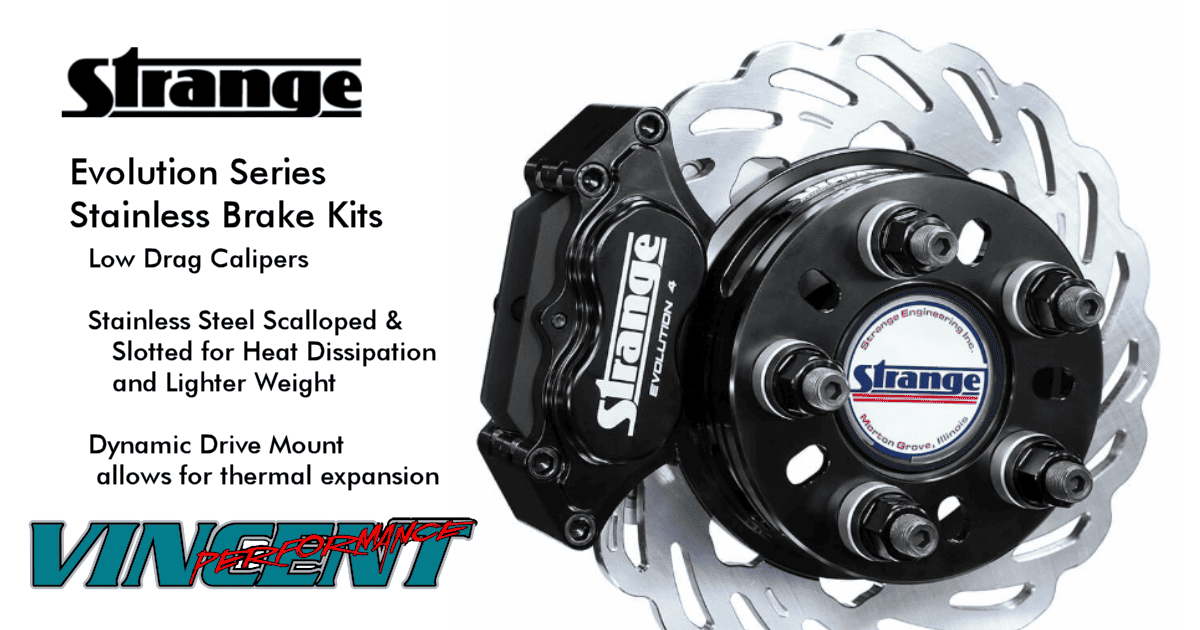Strange Engineering Evolution Brake Kits | Vincent Performance